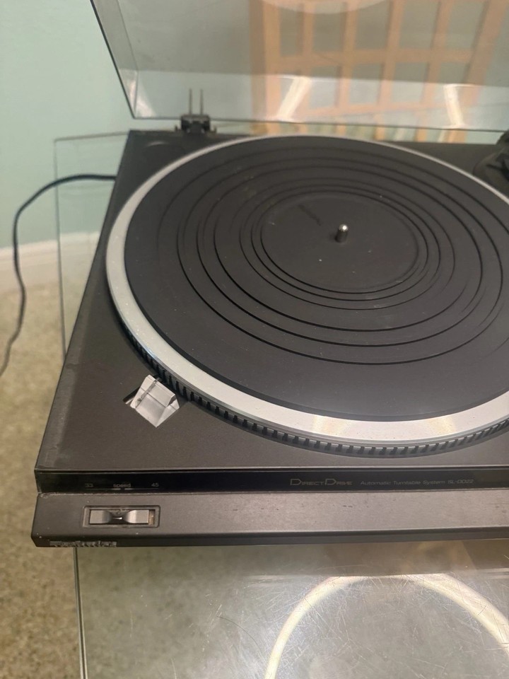 Technics SL-DD22 Turntable Direct Drive Record Player, Ground Wire ...