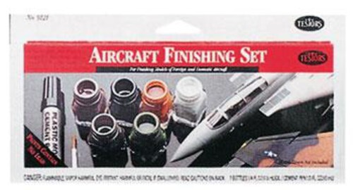 Testors Aircraft Finishing Set - Hobby and Model Paint Set - #9121 ...