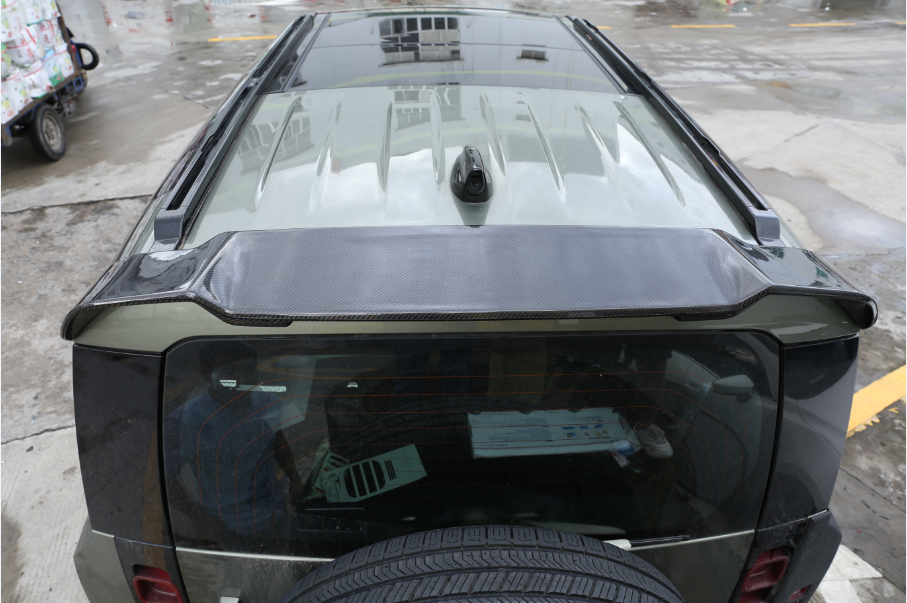 For Land Rover Defender 90 110 20-21 Roof Tail Wing Decor Trim Real ...