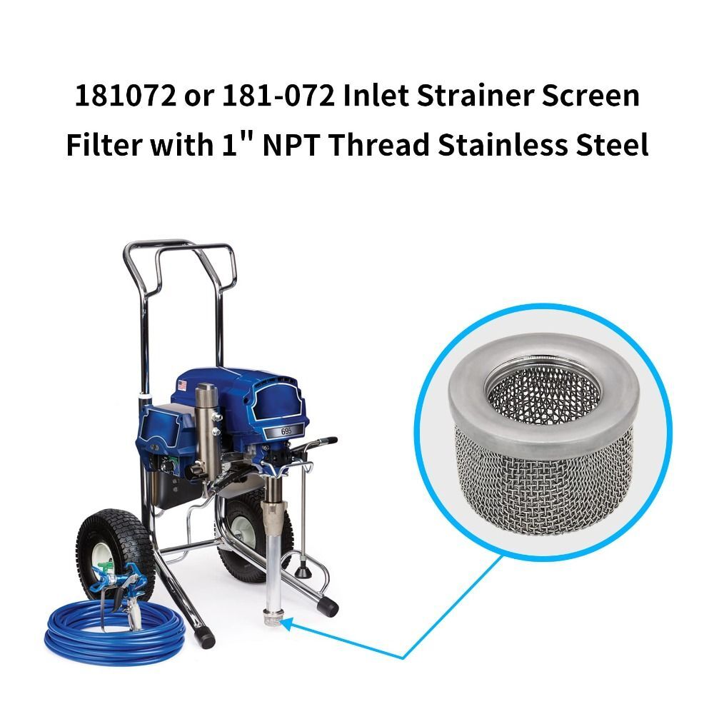 1.2 inch Screen Filter Stainless Steel Airless Paint Airless Paint ...