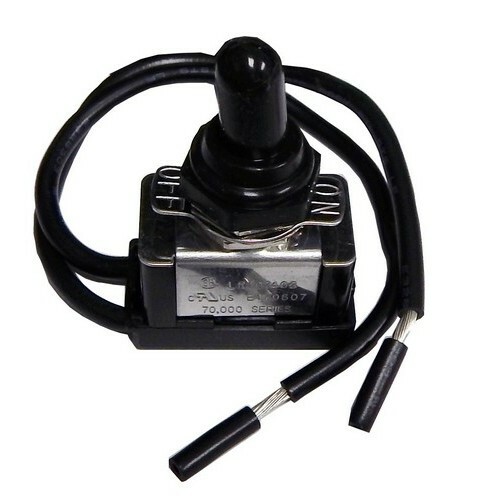 Heavy Duty Toggle Switch - SPST - 1 Pole - 6" Leads - On-Off Plate ...