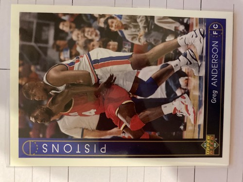 Greg Anderson 1994 Upper Deck Basketball Card #402 | eBay