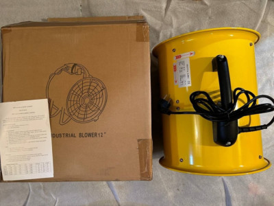 INDUSTRIAL AIR VENTILATOR BLOWER 12 INCH 220V 550W | eBay