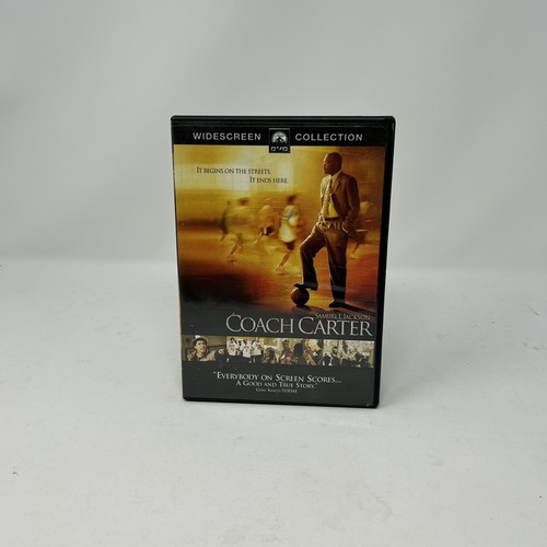 Coach Carter (DVD, 2005, Widescreen Collection) - Scratched Disc ...
