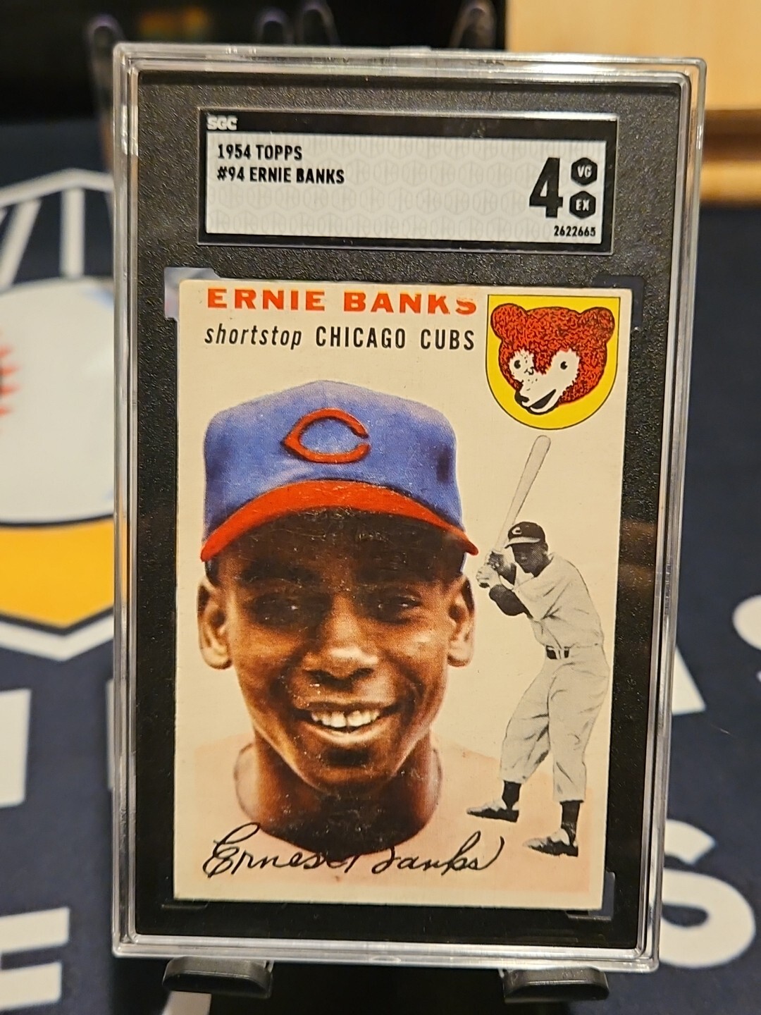 1954 Topps #94 Ernie Banks Rookie Card RC SGC 4 | eBay