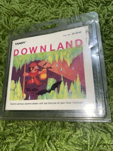 Down Land Tandy Computer Cartridge In Original Packaging with Manual ...