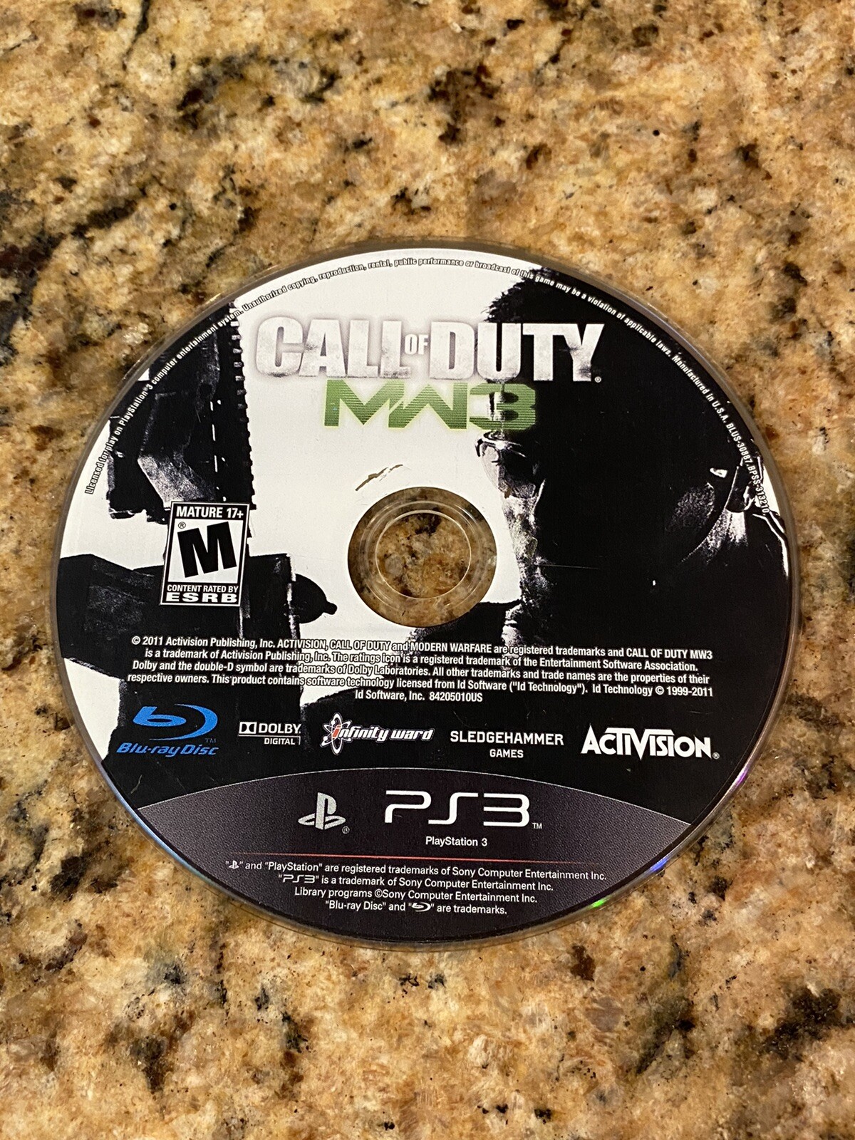 Call of Duty MW3 PS3 Game Disc Only PlayStation 3 | eBay