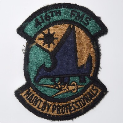 USAF Air Force Patch: 416th Field Maintenance Squadron - subdued 3845 ...