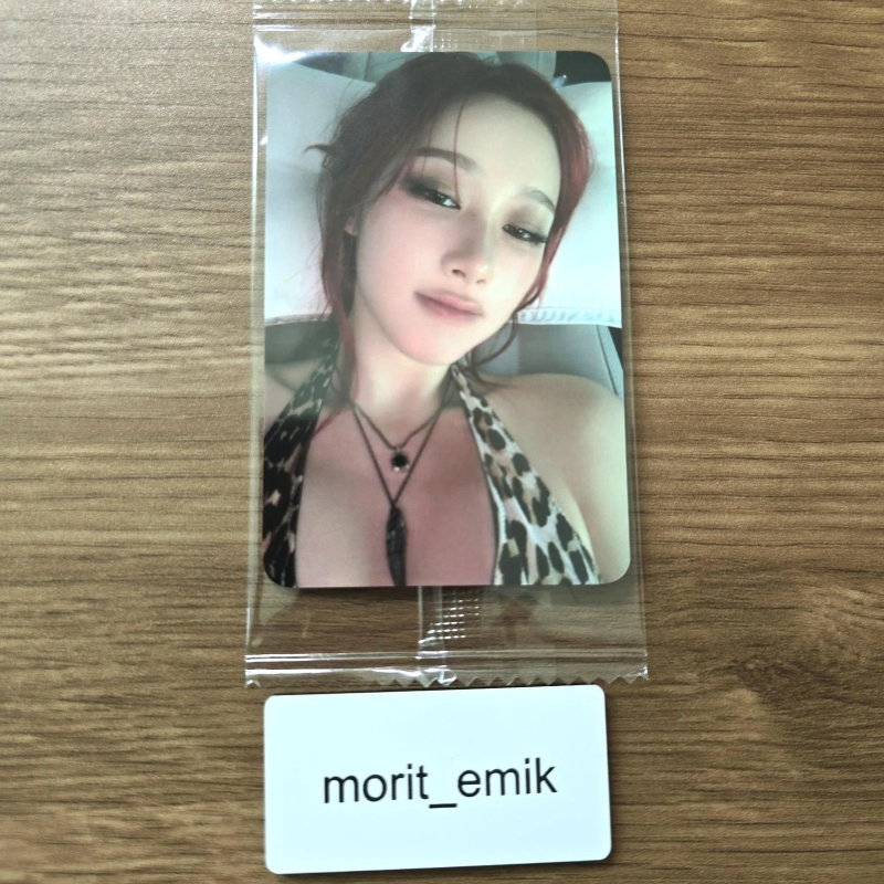 GISELLE aespa Dirty Work ktown4u POB official Photo card single PC benefit | eBay UK