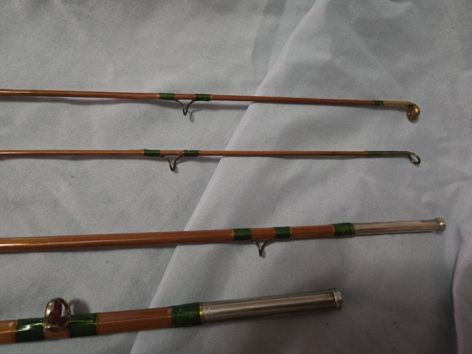Vintage Montague-trail Split Bamboo Fly Rod with Tube | eBay