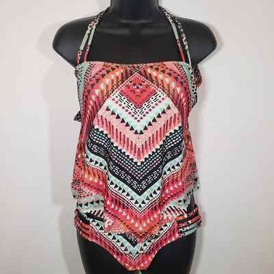 Becca Tankini Swimsuit S Top M Bottoms Boho S/M Rebecca Virtue ...