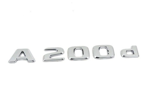 Genuine New MERCEDES A200d REAR BADGE Boot Emblem A-Class W176 W177 ...