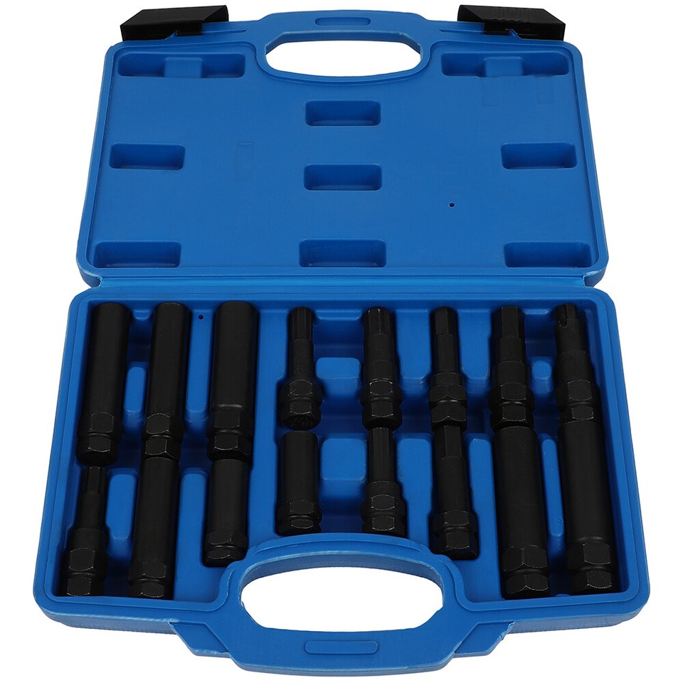 16pcs Universal Security Locking Lug Nut Master Key Set Wheel Lock ...