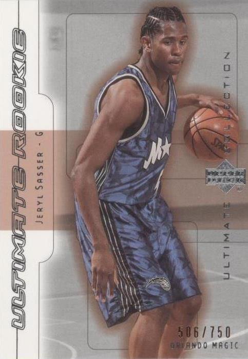 2001-02 Upper Deck Ultimate Collection - Ultimate Rookie Jeryl Sasser ...