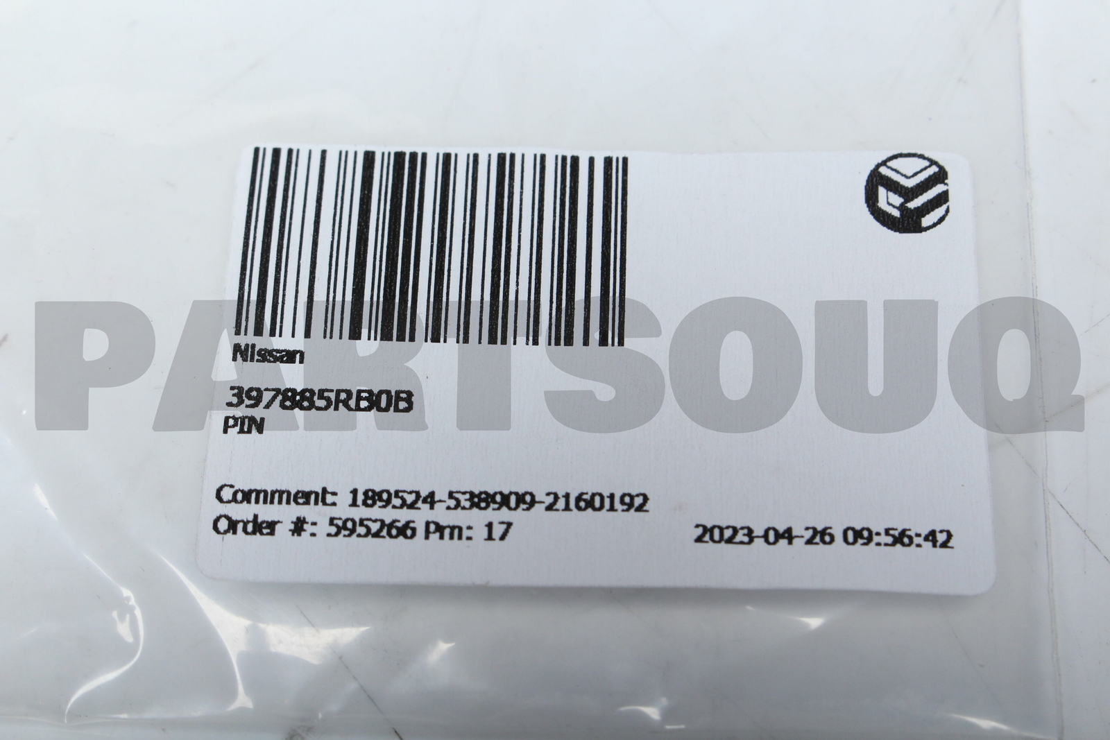 397885RB0B Genuine Nissan PIN 39788-5RB0B | eBay