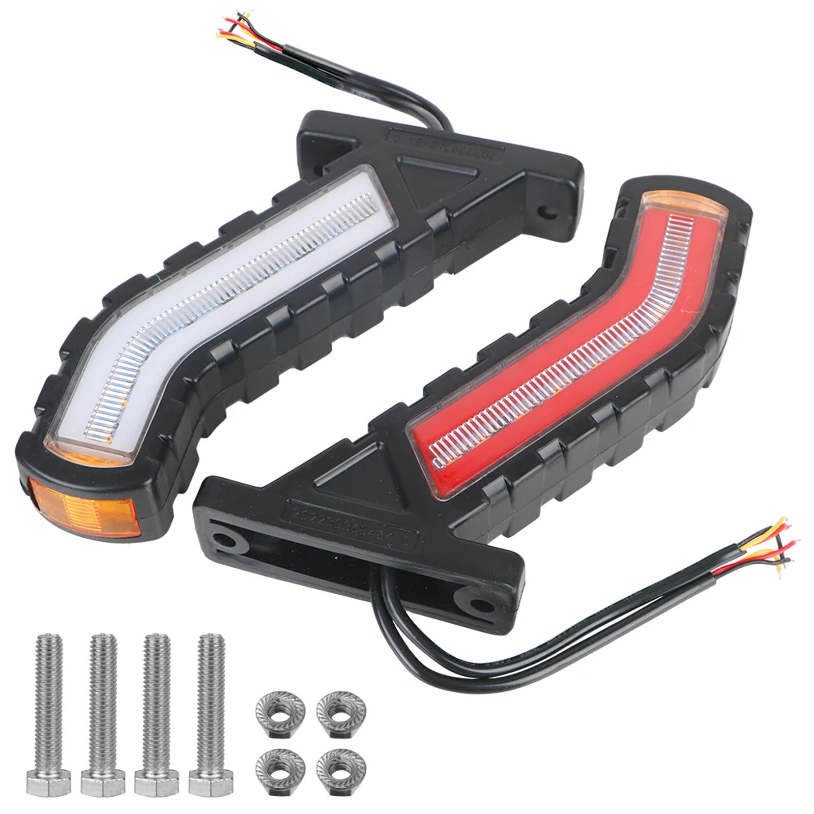 2x Recovery Side Marker Outline Led Lights Lamps 12V 24V Trailer Truck ...