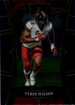 Tyree Wilson 2023 Panini Select Draft Picks #14 Texas Tech Red Raiders ...