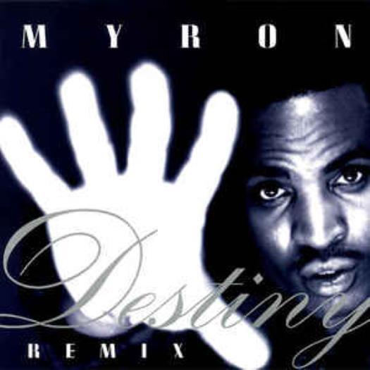 Myron: Destiny Remix PROMO w/ Artwork MUSIC AUDIO CD 4trk Acappella ...