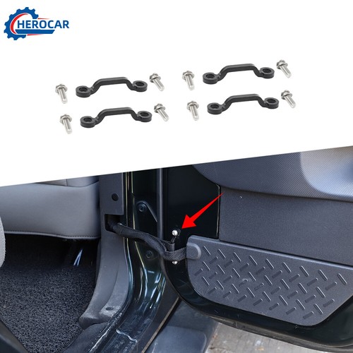 4XDoor Limit Strap Footman Loop Bracket Torx Screws for Jeep Wrangler ...