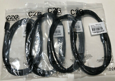 C2G #54174 - Cables to Go - 2M USB 3.0 A/M to B/M Black Cable | eBay
