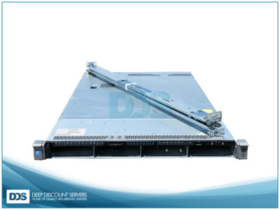 HP ProLiant DL360 G9 4 LFF (2)SR2R6 8-Core 2.10Ghz 192GB Mem (2)500W ...