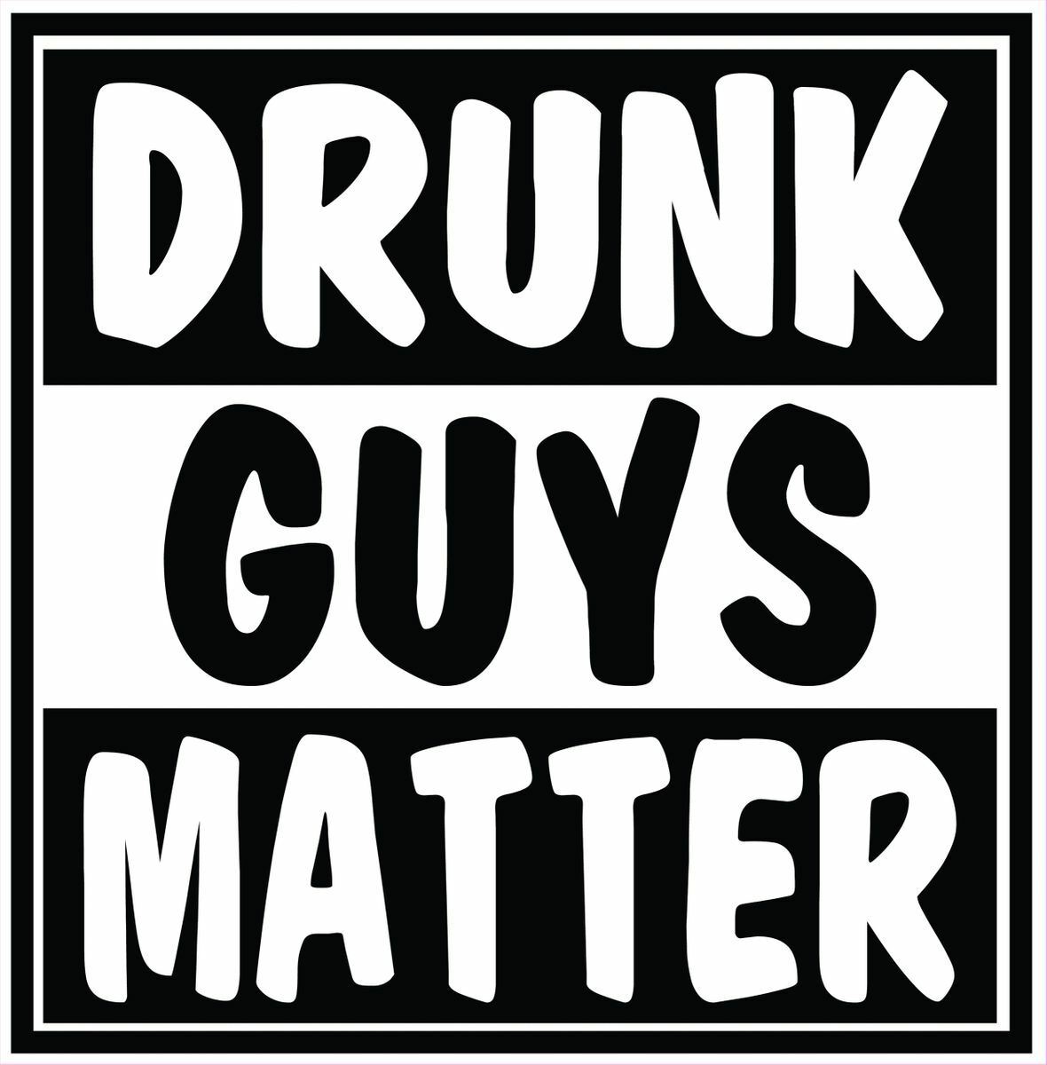GUYS MATTER WVAU-00017 6" X 6" AUTOMOTIVE BUMPER STICKER | eBay