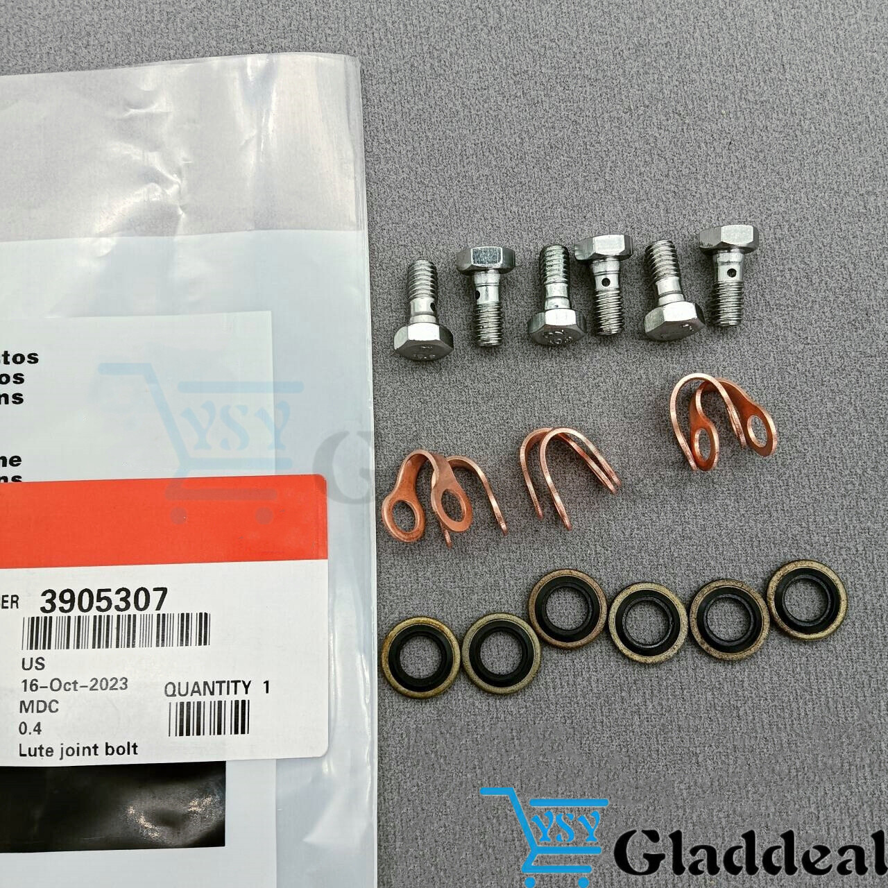 Fuel Return line Bolt kit for Dodge Cummins 89-98 12v 4bt 6bt 6ct ...