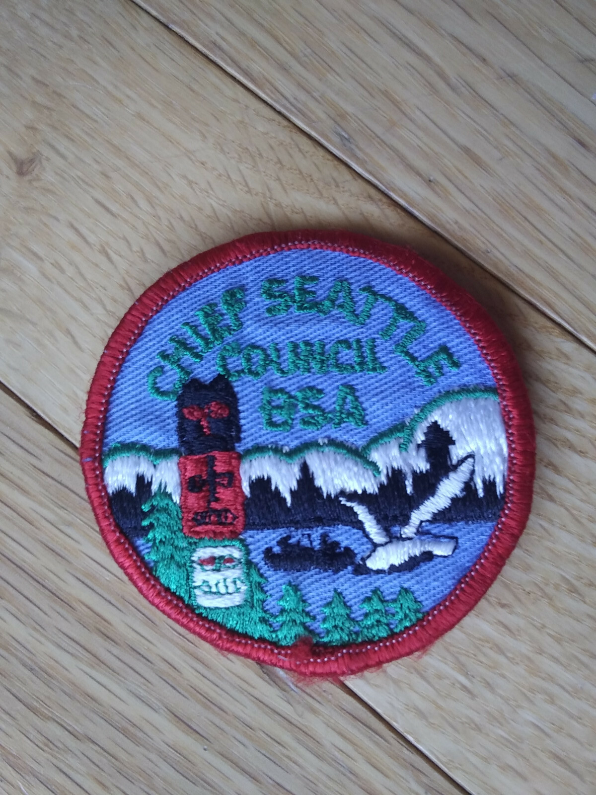 Boy Scouts Of America Chief Seattle Council Patch Vintage | eBay