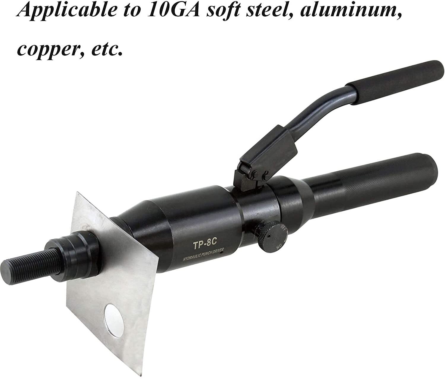 TP-8C Hydraulic Hand Hole Punching Tool Set With 22.5-61.5mm In Mild ...