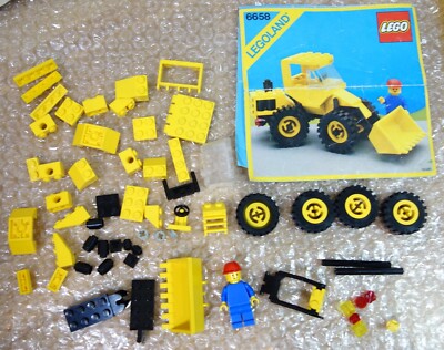 1986 LEGO Legoland 6658 Mechanical Excavator Construction! | eBay