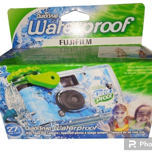 Fujifilm QuickSnap Waterproof One-Time Use Camera 27 Exposures ...