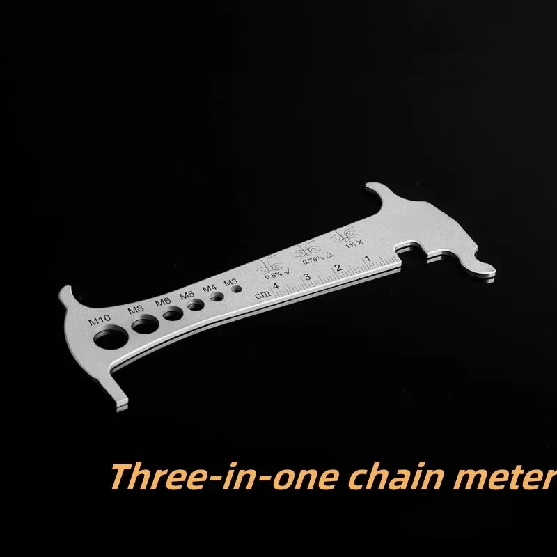 MTB Bike Chain Wear Indicator Tool Chain Checker Kits Chains Gauge ...