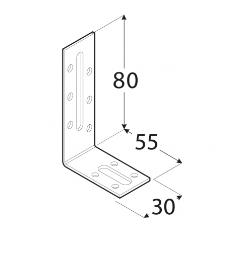 20x Winkelverbinder Bauwinkel verstellbar Winkel Metall Montagewinkel ...