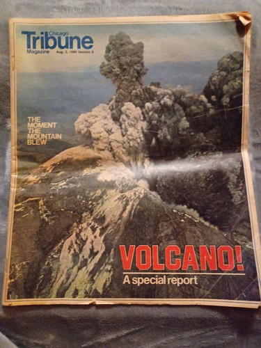 Chicago Tribune Magazine August 3 1980 Mount St Helens Volcano Eruption ...