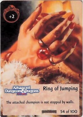 Spellfire CCG Ring of Jumping - Forgotten Realms 54/100 | eBay