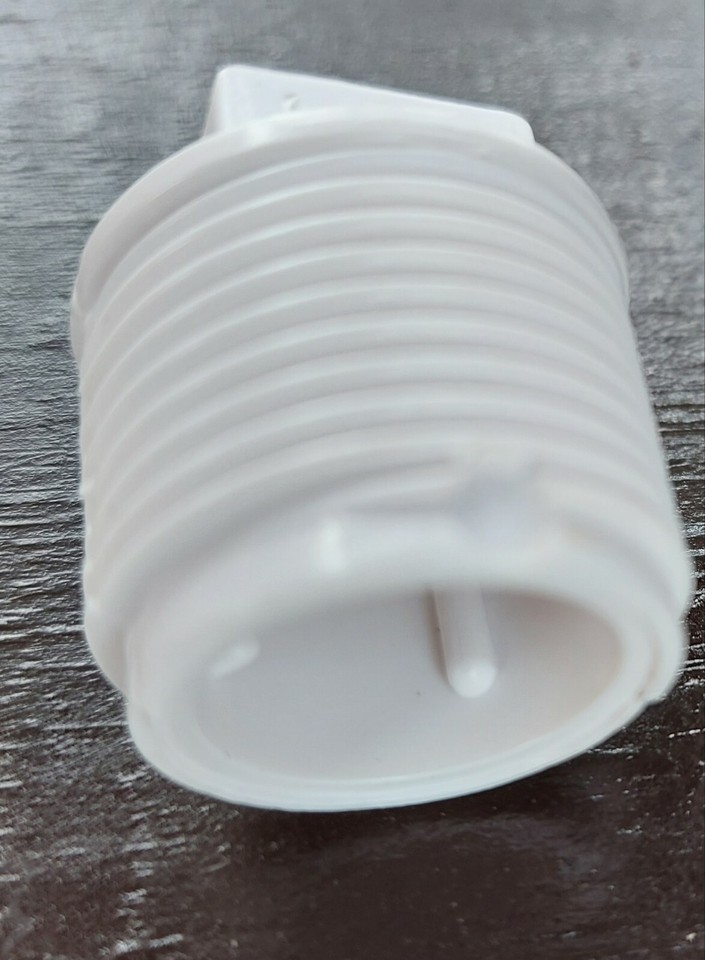 1 PVC 1/2" DWV MIPT Cleanout Male Threated Cap Plug For Clean Vent ...