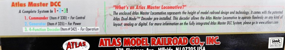 Atlas Master Decoder HO Locomotive #9205 SD-35 Low Nose Locomotive ...
