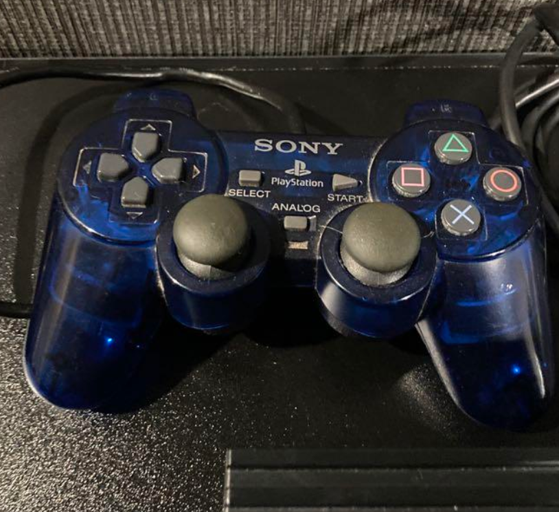 Sony PlayStation 2 PS2 BB unit Console Black SCPH-50000 with controller ...