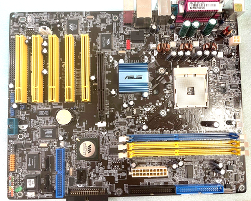 *RARE ASUS K8V SE DELUXE AMD SOCKET 754 ATX MOBO SOUND FIREWIRE SOUND ...