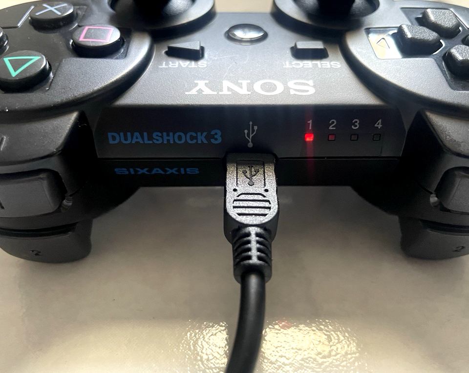 Sony PS3 Dual Shock DualShock 3 Wireless Controller Black Oem Good ...