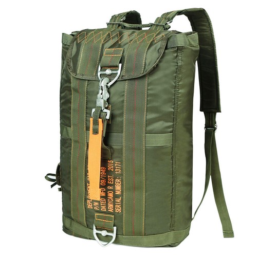 Airborne Parachute Bag Tactical Backpack Military Duffle Pilot survival ...