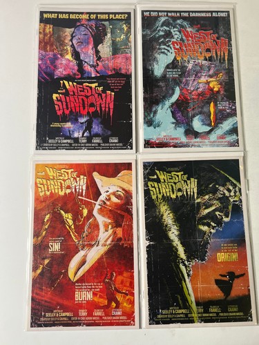 West of Sundown 1 2 3 4 Vault Comics Tim Seeley Aaron Campbell High Grade VF/NM | eBay