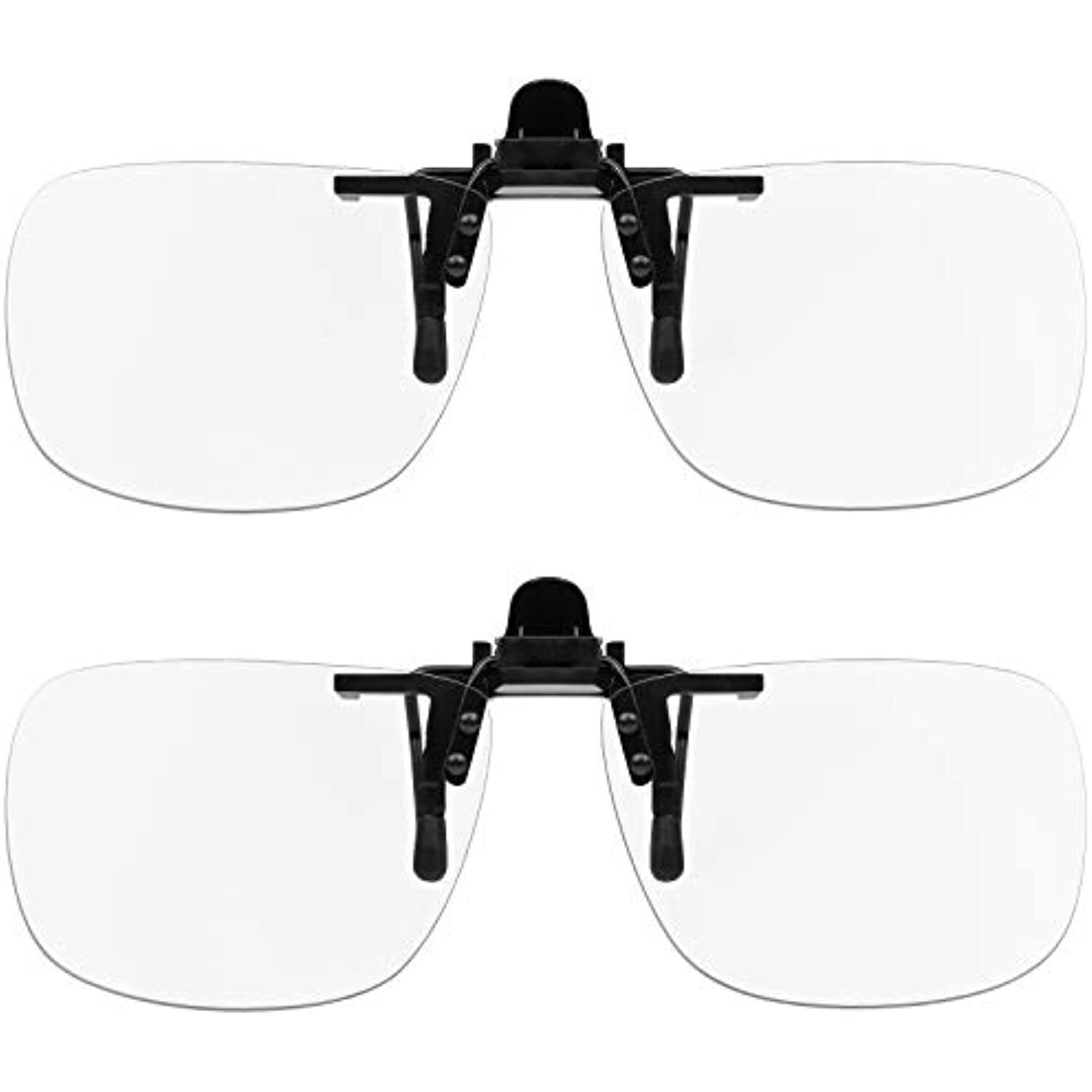 Blue Light Clip on Computer Glasses Video Gaming Glasses Easy Fit ...