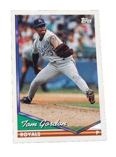1994 TOPPS Card # 66 Tom Gordon - Kansas City Royals | eBay