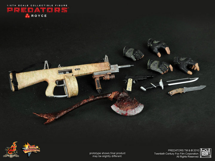 Adrien Brody Predators Gun