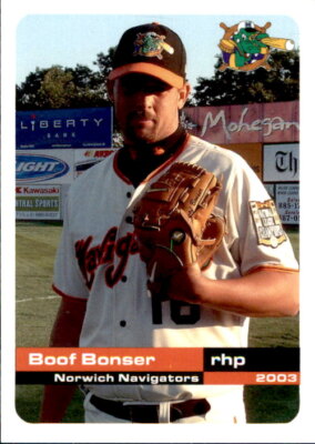 2003 Norwich Navigators Grandstand #2 Boof Bonser Pinellas Park Florida ...