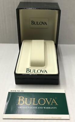 Vintage Bulova Green Watch Case Display Storage Collection Box with ...