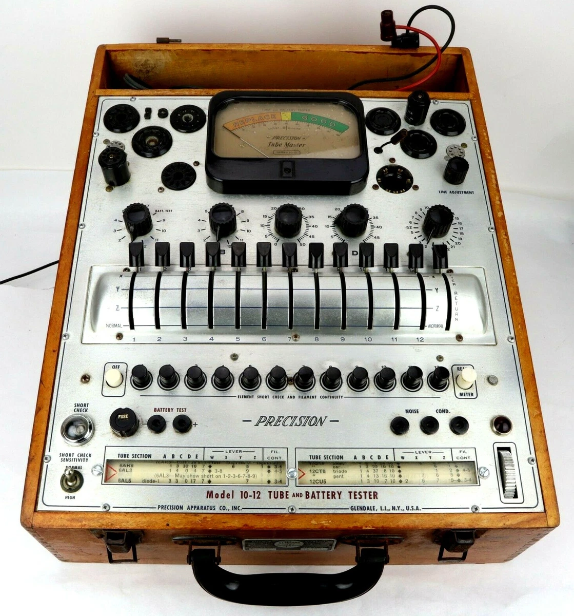 Parts Master Vacuum Tube Tester