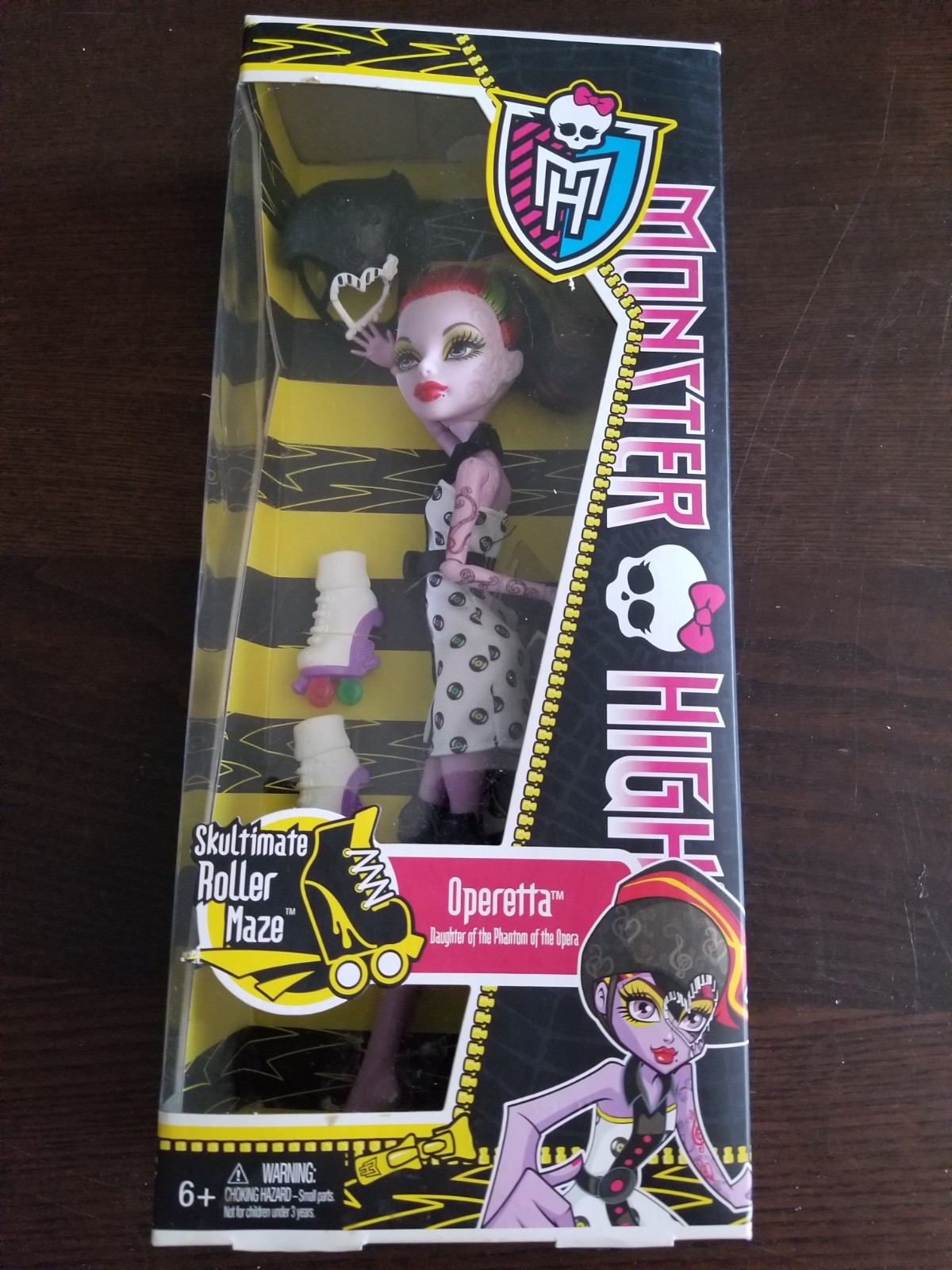 2011 Operetta Daughter Of Phantom Opera Monster High Doll New In Box ...