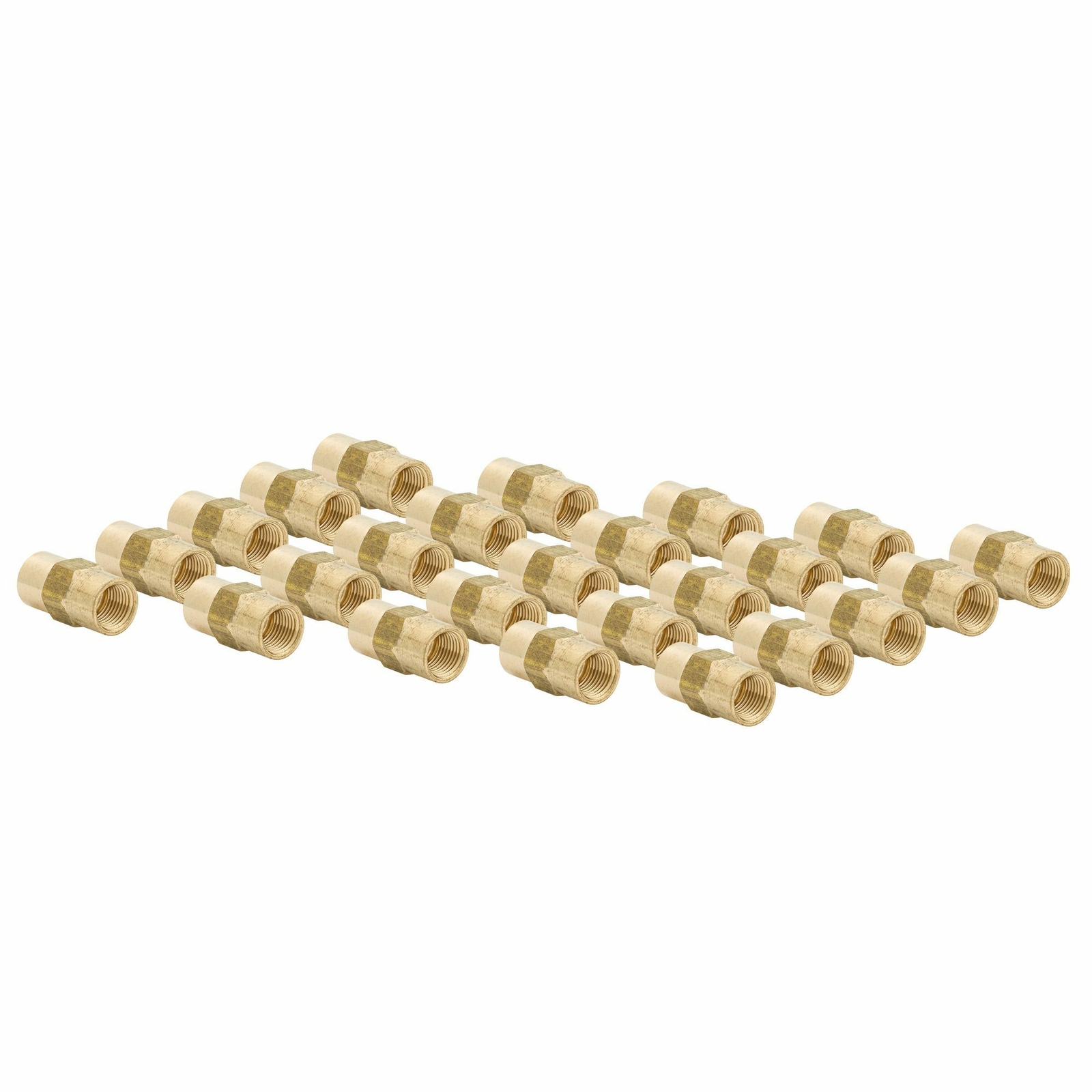 3/16 (M10x1.0 Inverted) Brass Brake Line Union, Coupler, Pack of 50 | eBay